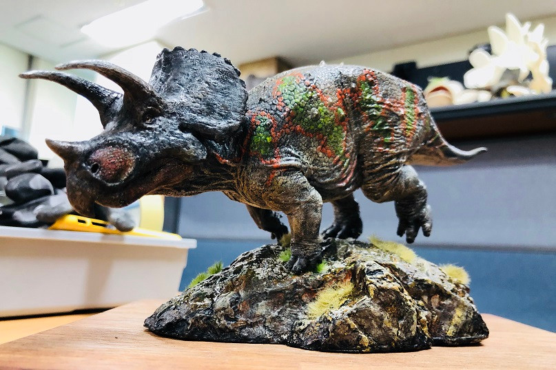 Triceratops Vinyl Kit by Pegasus - Dan's Dinosaurs