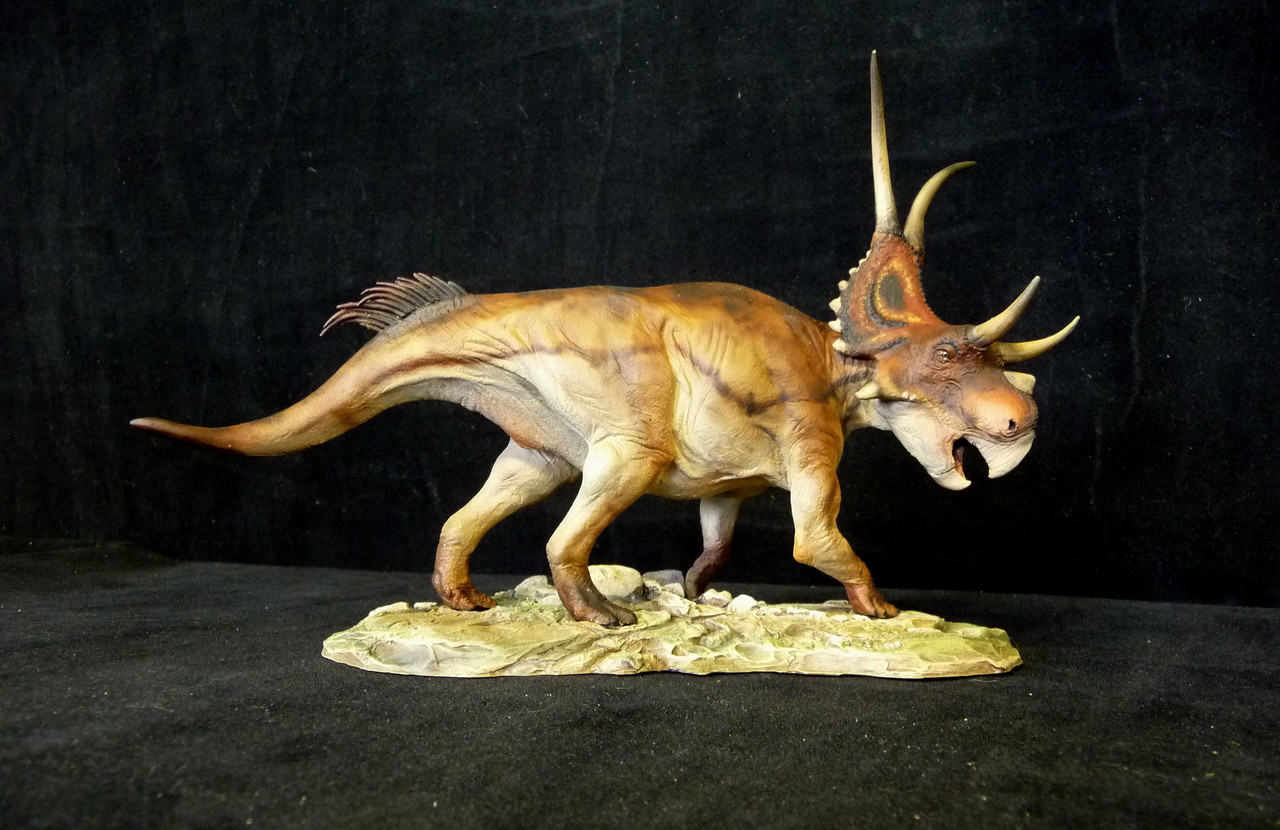 Diabloceratops Finished Model by Dan's Dinosaurs - Dan's Dinosaurs