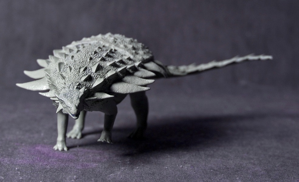 Gargoyleosaurus Resin Kit by Dan's Dinosaurs - Dan's Dinosaurs
