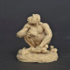 Australopithecus Sitting Resin Kit by Klatt - Dan's Dinosaurs