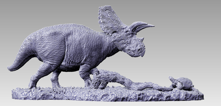 Woolly Mammoth Resin Kit by Wieger - Dan's Dinosaurs
