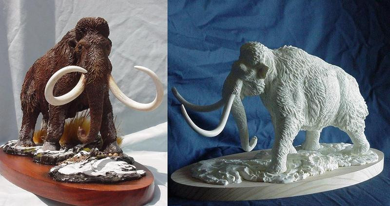 Woolly Mammoth Resin Kit by Paleocraft - Dan's Dinosaurs