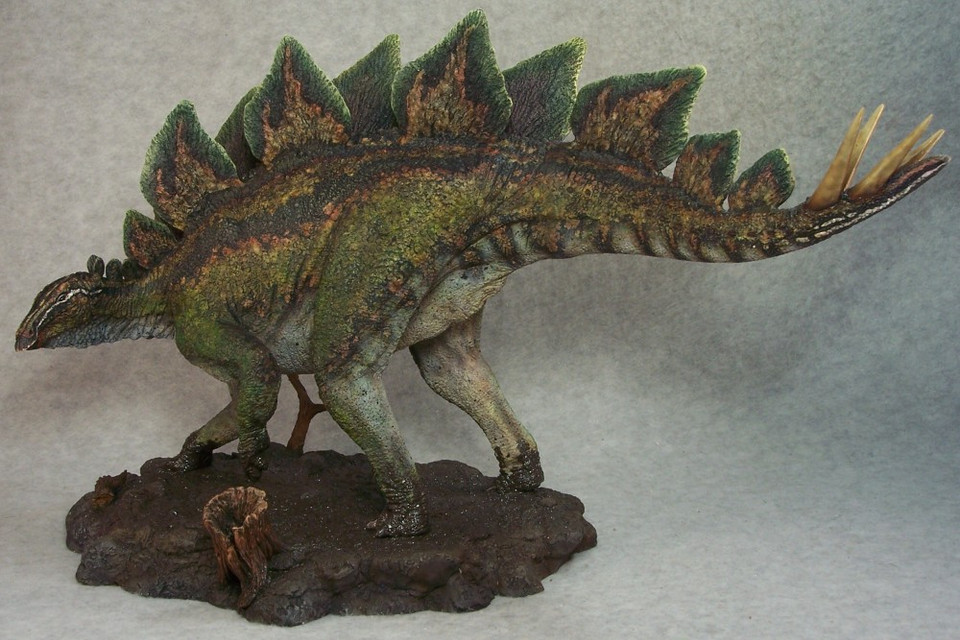 Stegosaurus Resin Kit by Foulkes - Dan's Dinosaurs