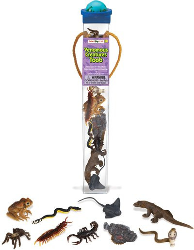Venomous Creatures Toob by Safari - Dan's Dinosaurs
