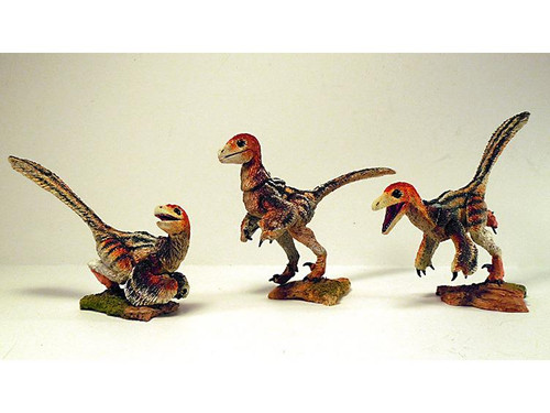 Raptor Nestlings in Amber by Beasts of the Mesozoic - Dan's Dinosaurs