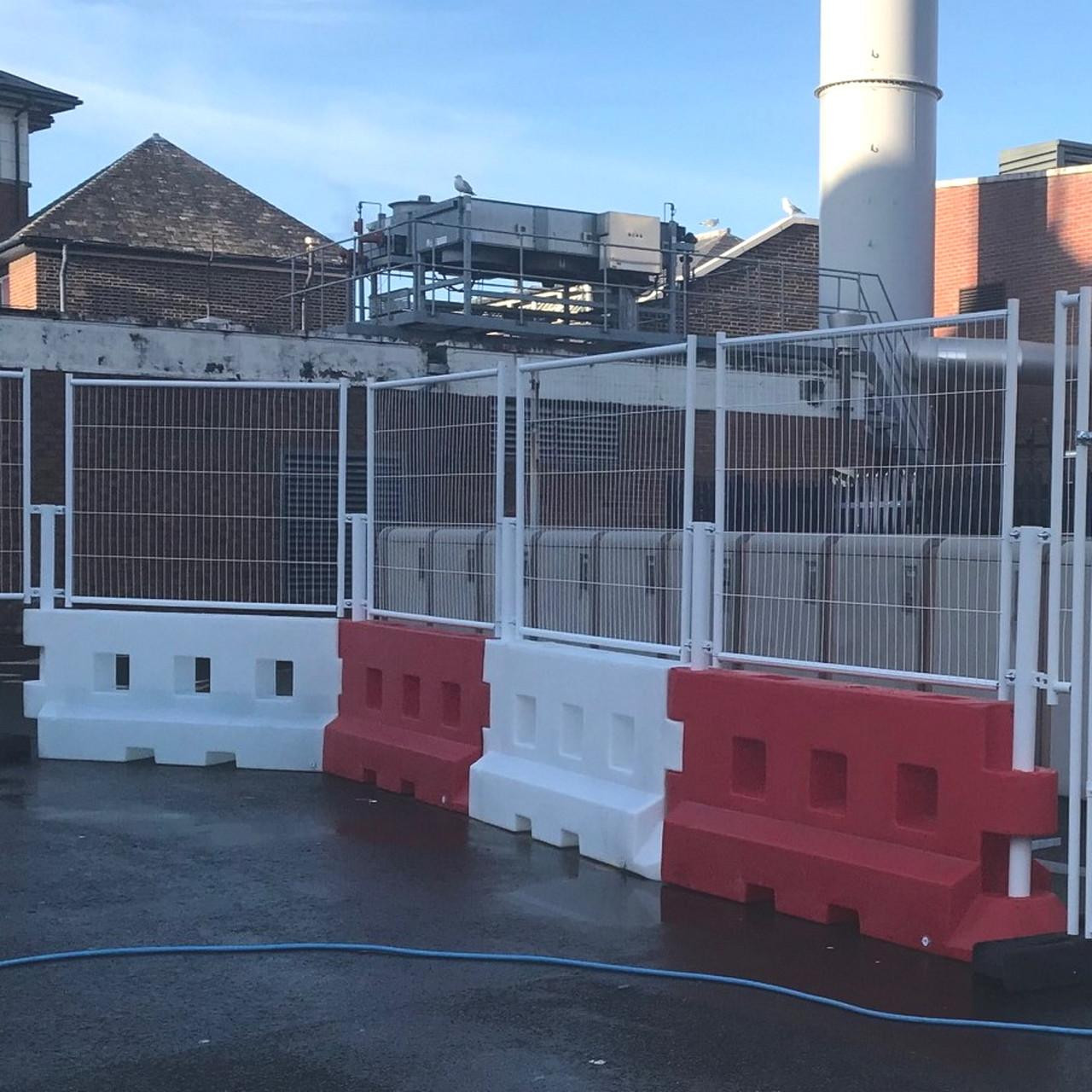 GB2 Barrier Mesh Anti Climb Hoarding Panels | Roadware