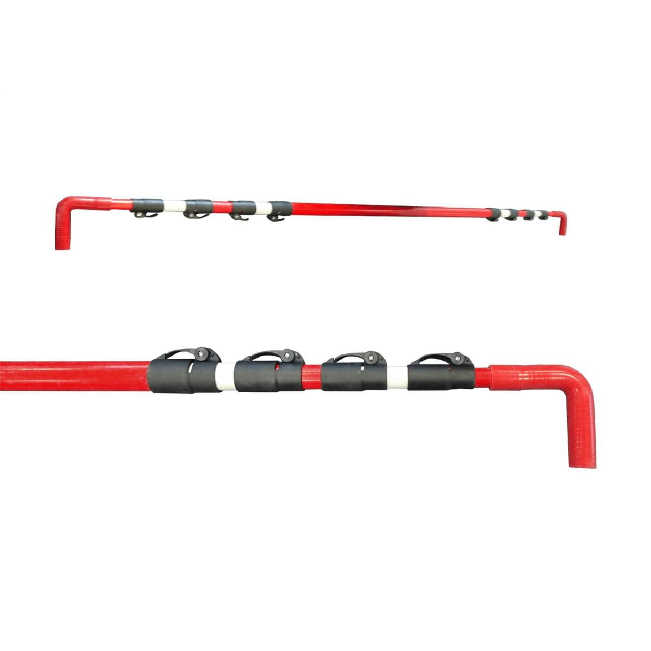 GS6 Goalpost Barrier Crossbar & Metal Bases