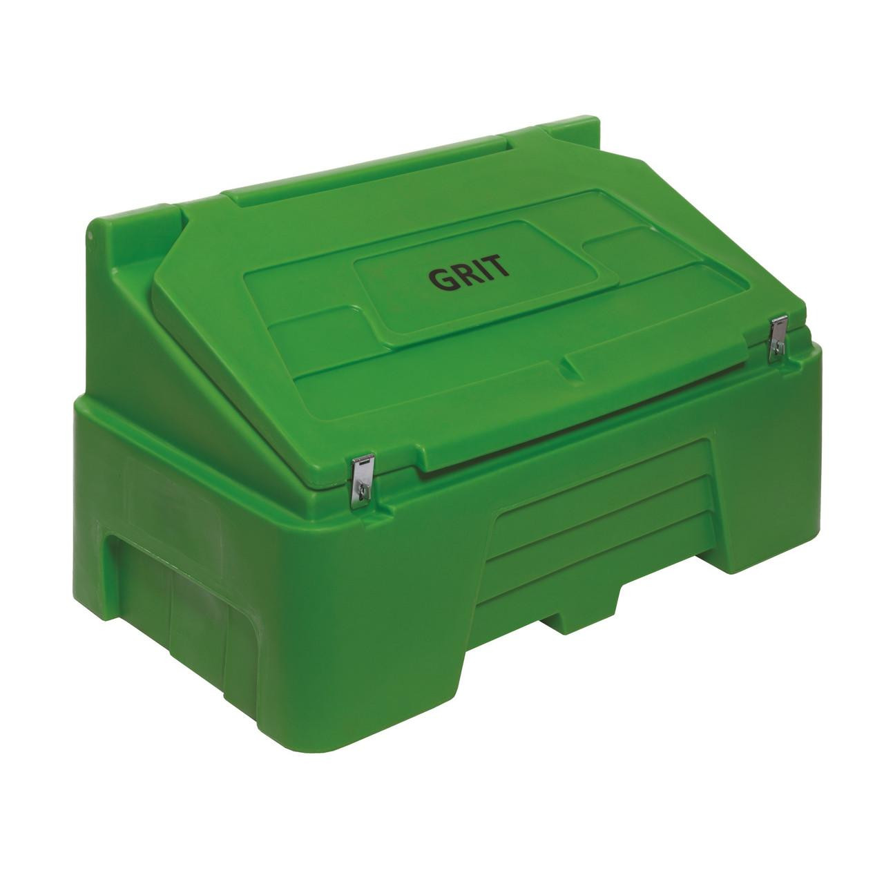 Large 400 Litre Heavy Duty Grit Bin Optioanl Salt | Roadware