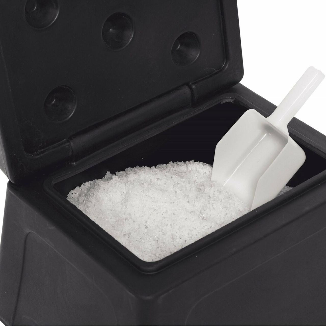 Mini 30 Litre Home Grit Bin Inc Salt & Scoop | Roadware