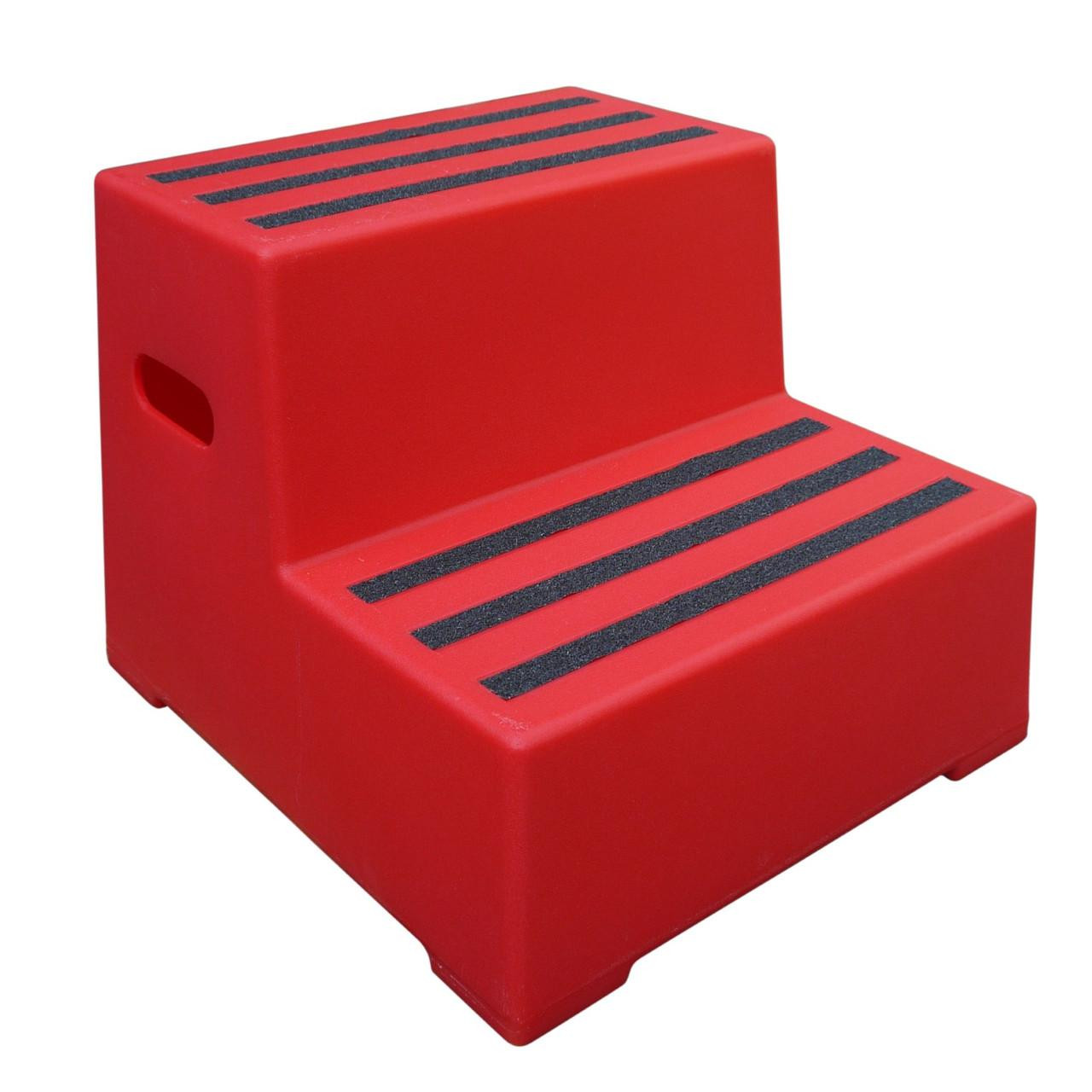 2 Tread Heavy Duty Plastic Safety Step | Roadware