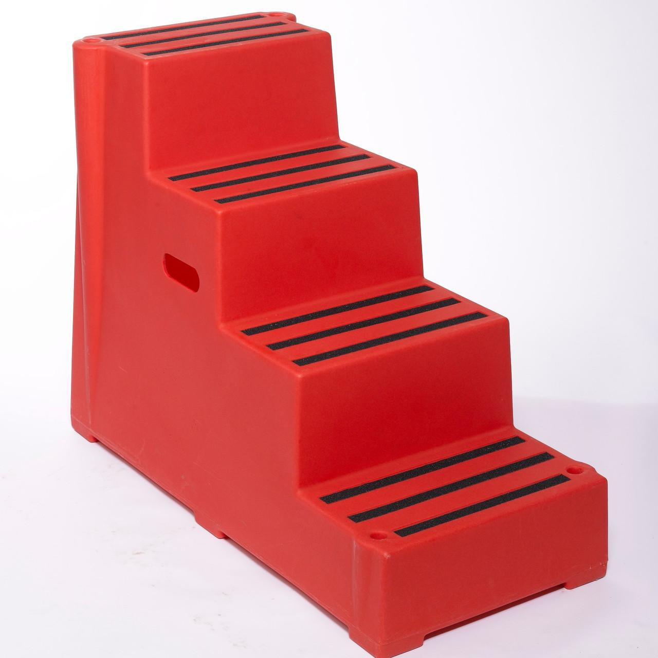 4 Tread Heavy Duty Plastic Safety Step | Roadware