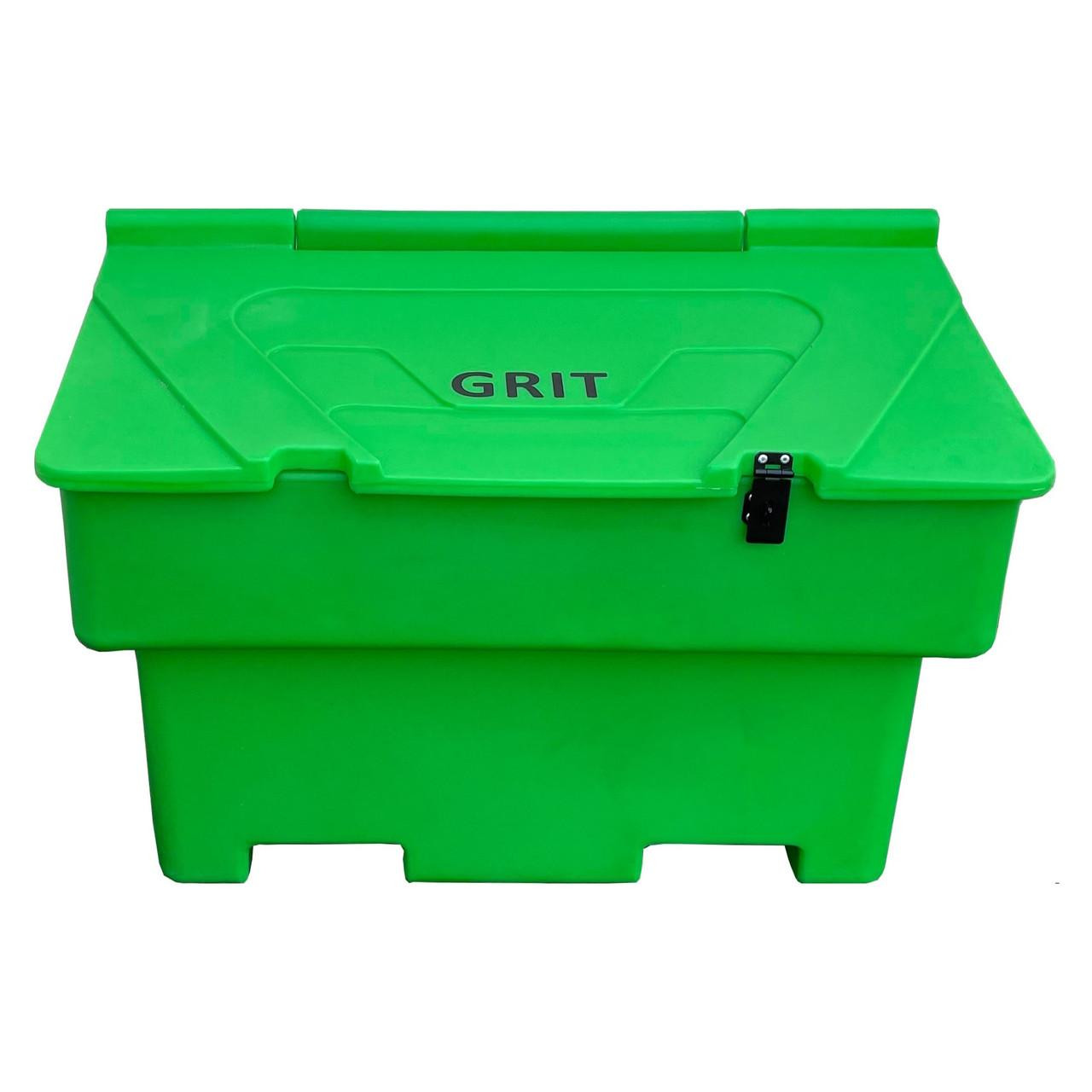 Green 200 Litre Grit Bin Optional Salt | Roadware