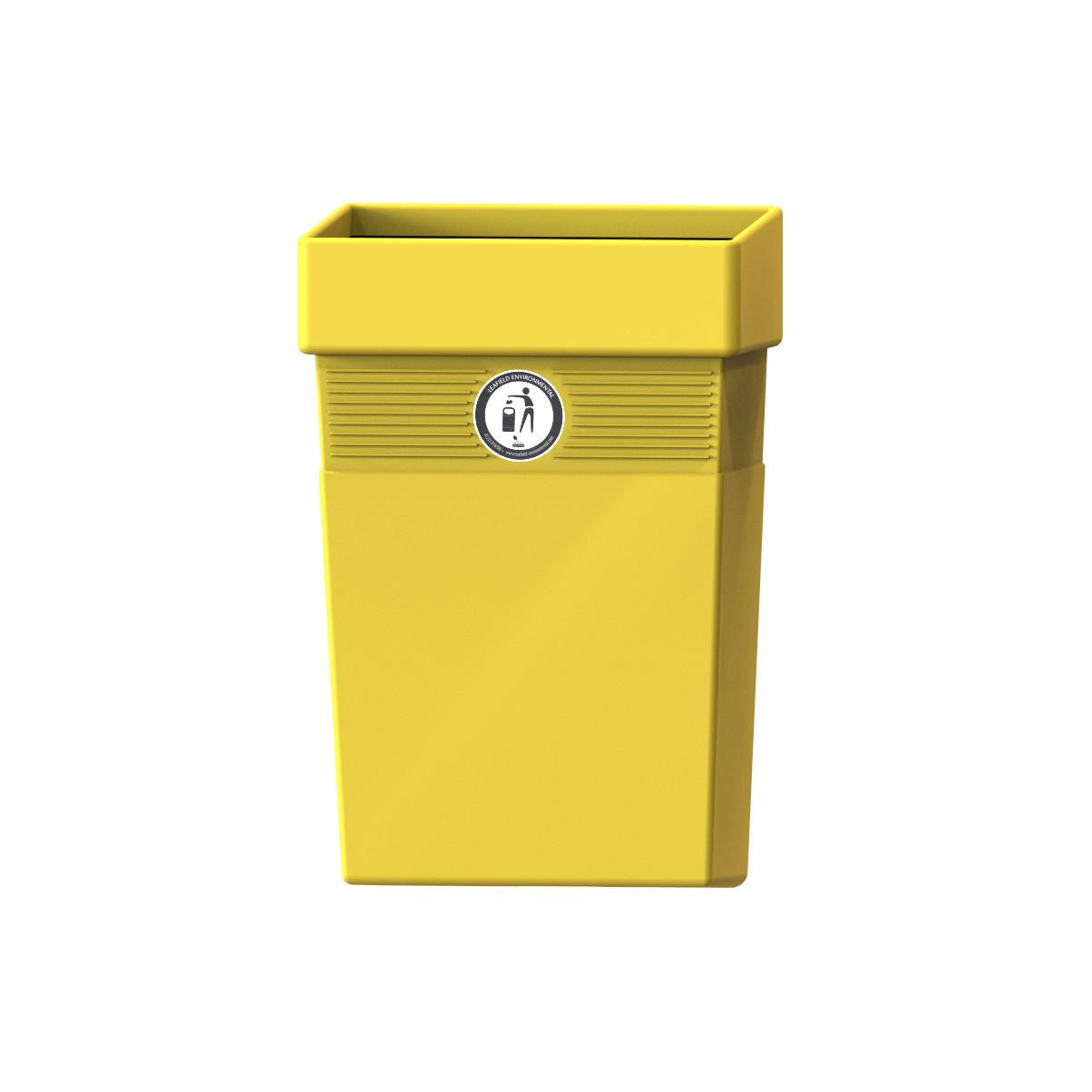 Regent Open Top 50 Litre Post / Wall Litter Bin | Roadware