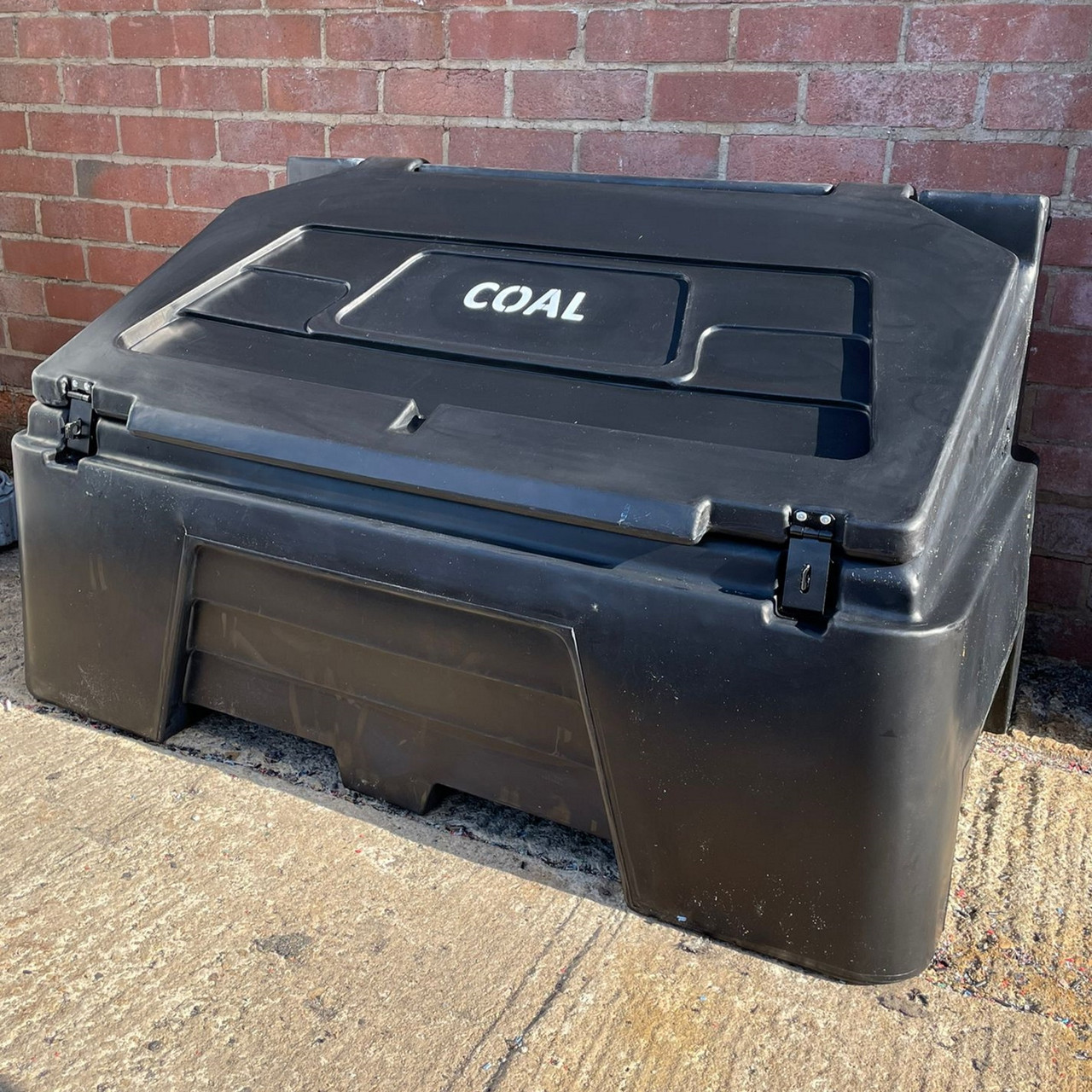 400 Litre Black Outdoor Coal Bunker | Roadware