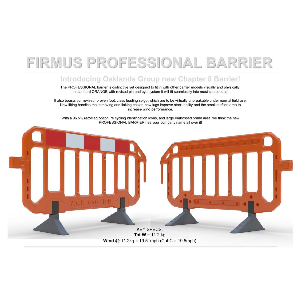Firmus Professional Chapter 8 Road Safety Barrier | Roadware