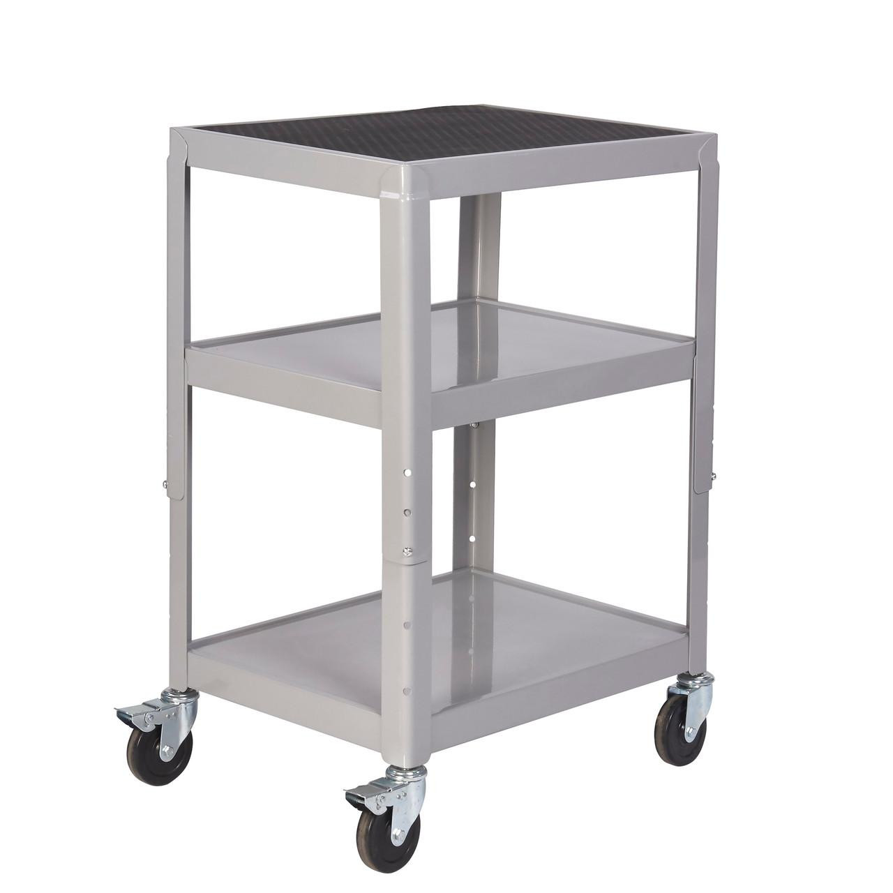 Gi942w Metal Adjustable Height Trolleys Roadware