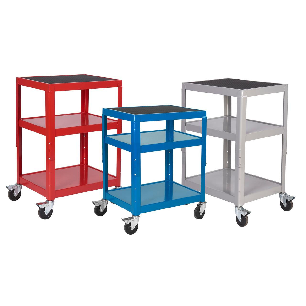 GI942W Metal Adjustable Height Trolleys | Roadware