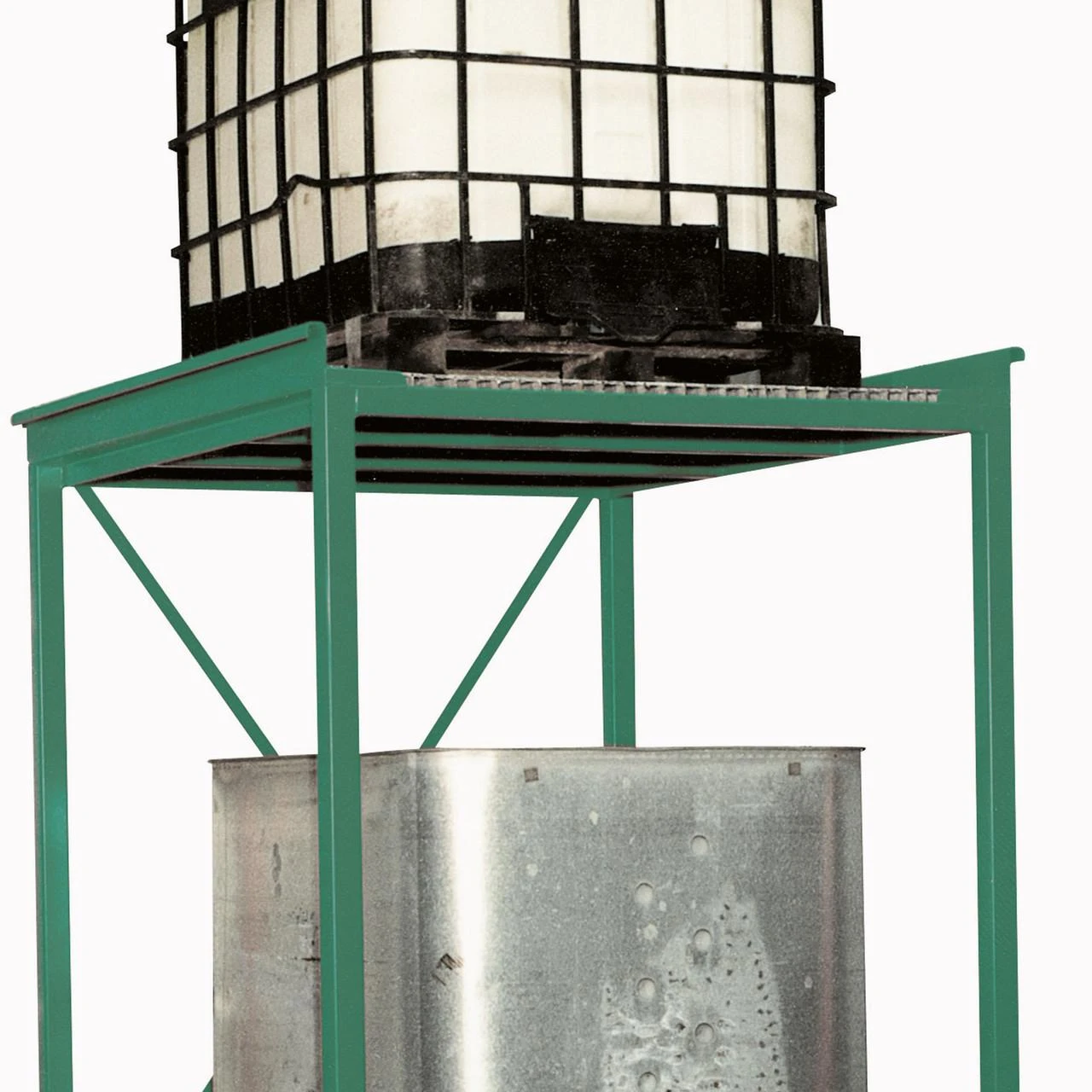 IBC2 Steel Double Stacking IBC Spill Pallet Bund | Roadware