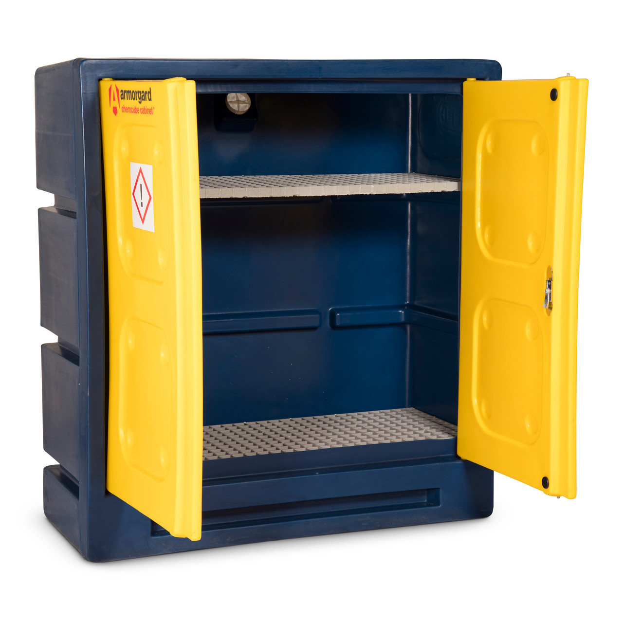 CCC3 Bunded COSHH Storage Cabinet W1240 x D550 x H1320mm | RoadwareRoadware