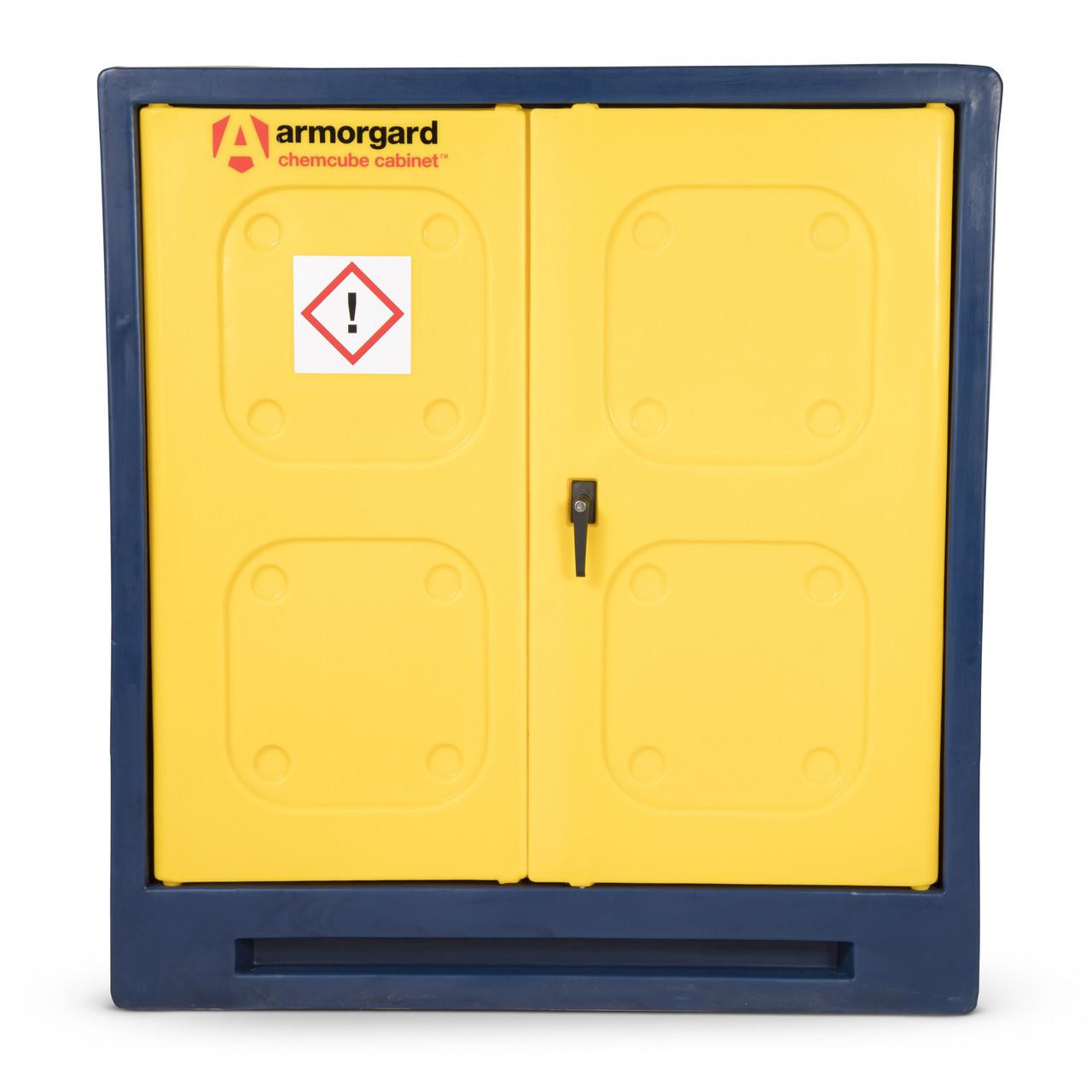 CCC3 Bunded COSHH Storage Cabinet W1240 x D550 x H1320mm | RoadwareRoadware