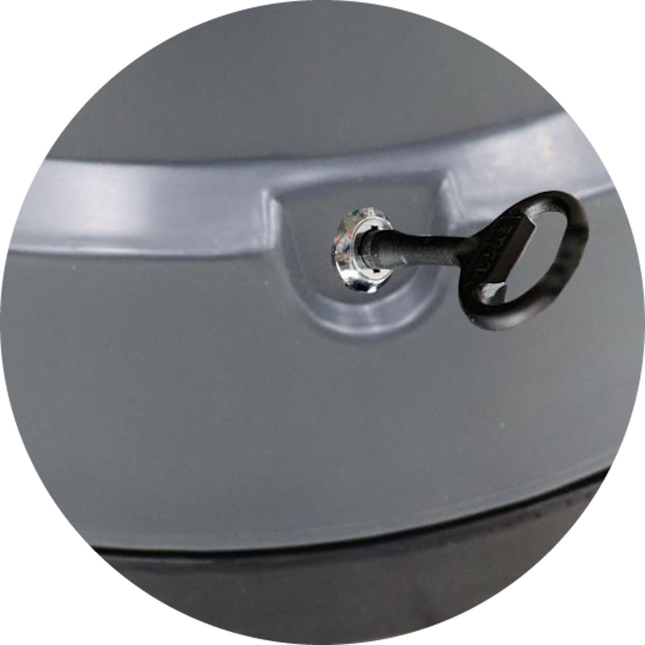 Derwent Coniston Ullswater Litter Bin Key | Roadware