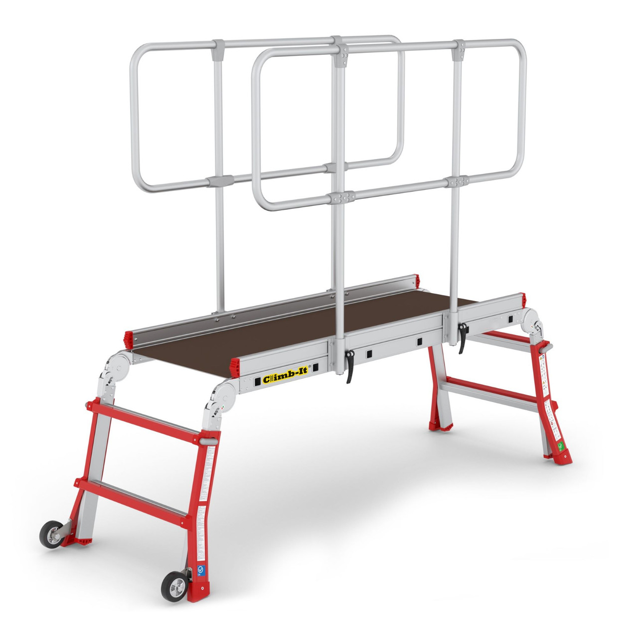 Climb-It Folding Telescopic Work Platform | Roadware