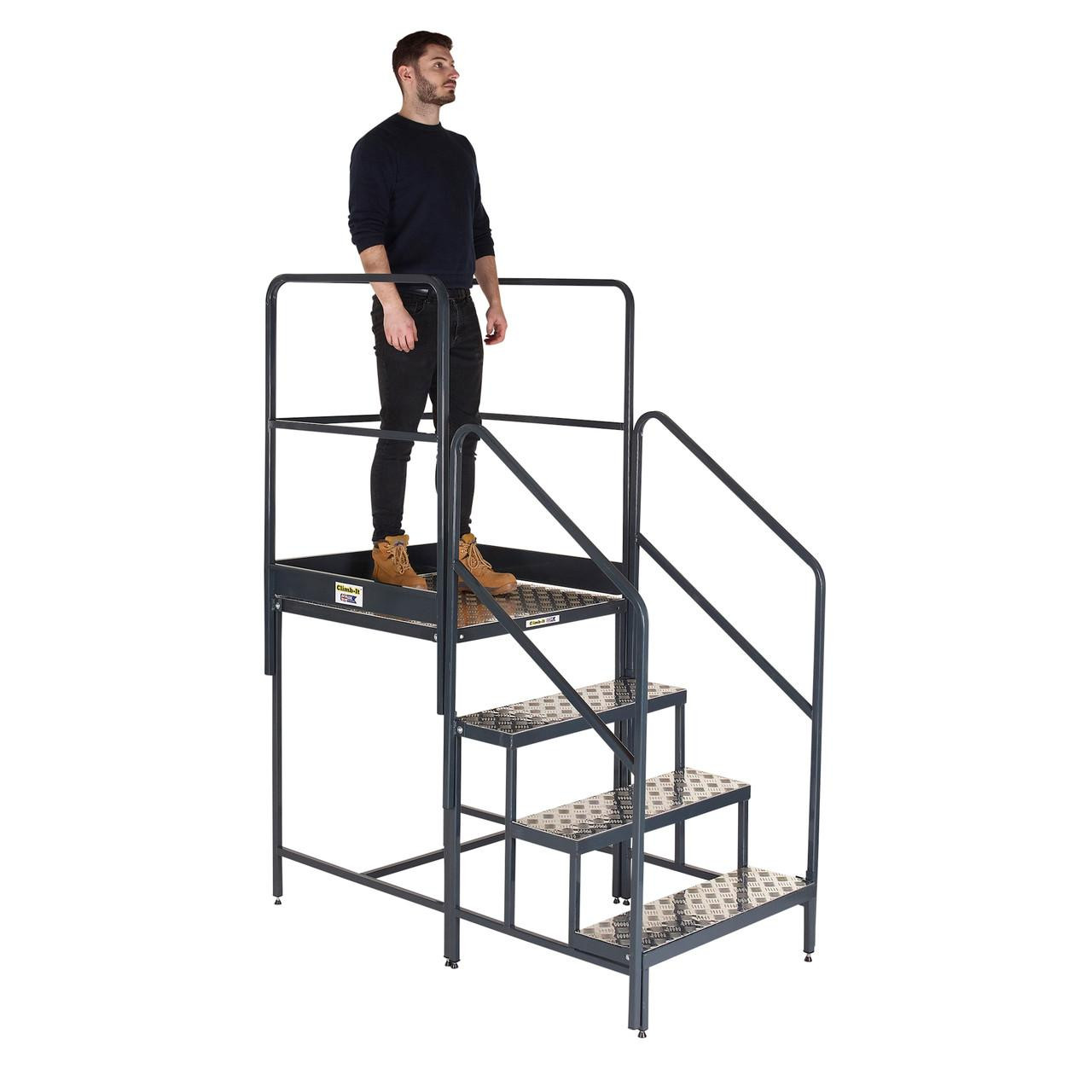 Climb-It Single Modular Platform | Roadware