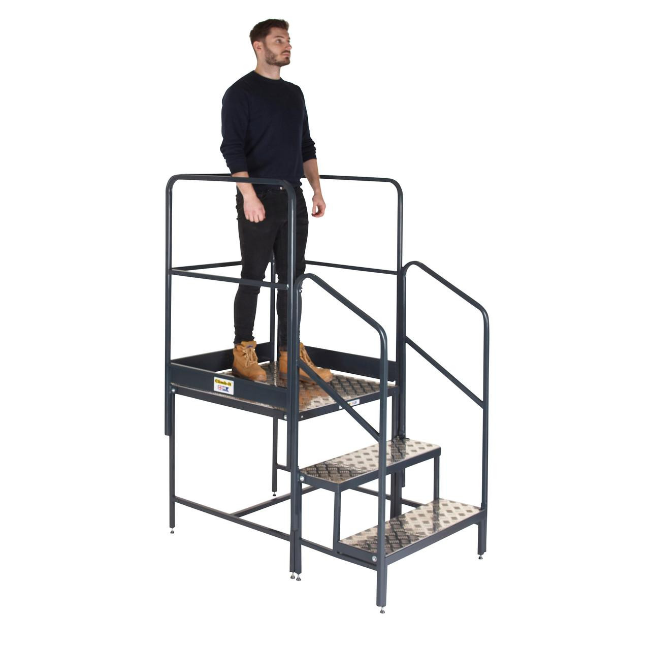 Climb-It Single Modular Platform | Roadware