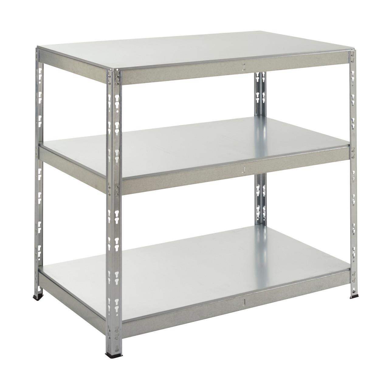 3 or 5 Shelf Mammoth Galvanised Shelving | Roadware