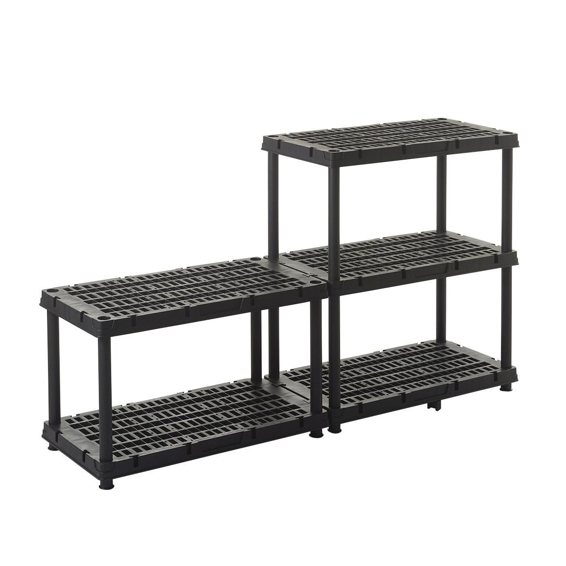 5 Shelf Mammoth Modular Plastic Shelving | Roadware