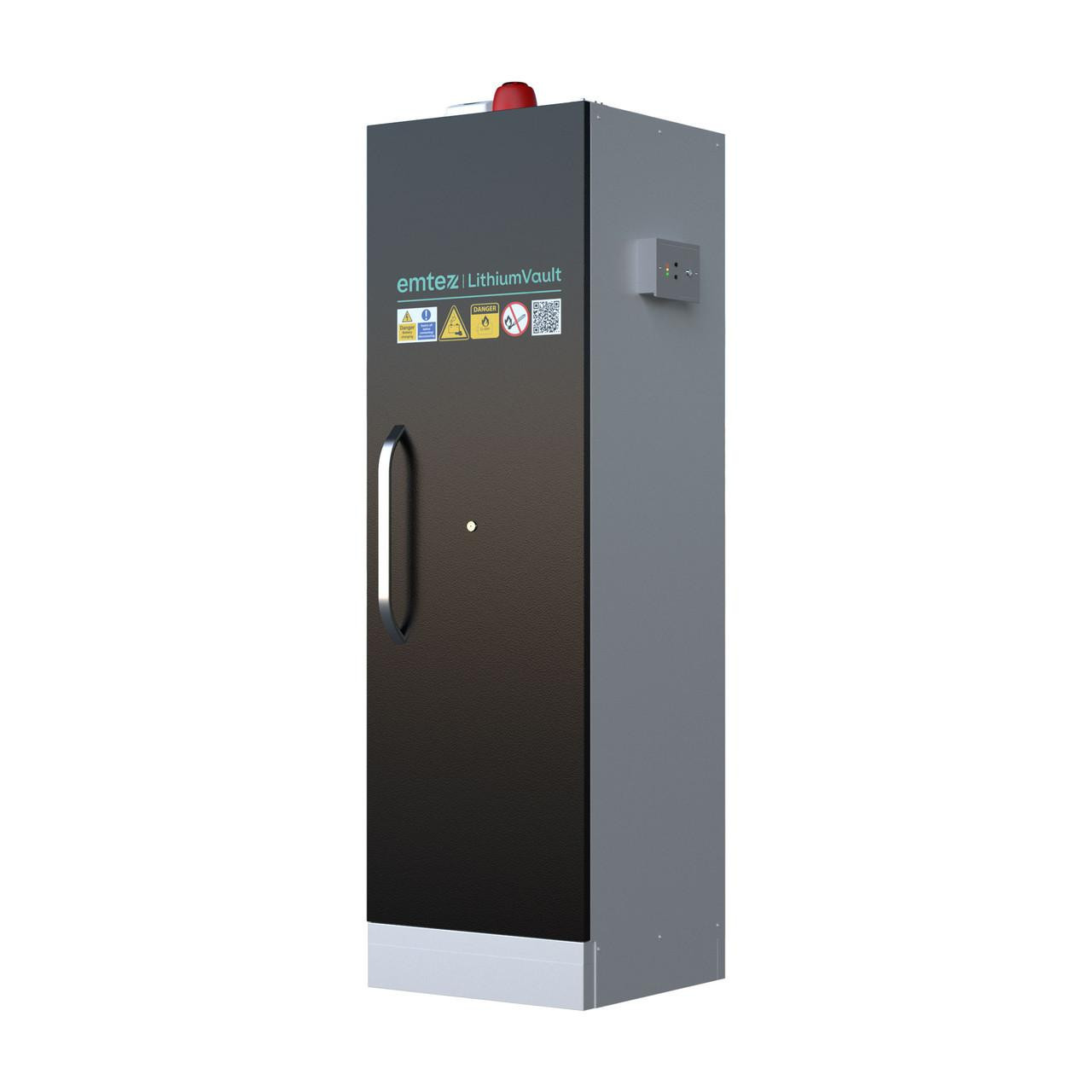 1 Door LithiumVault FirePro® Three Phase Charging Cabinet with Control ...