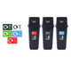 Set of 3 60 Litre Indoor Waste Recycling Bins | Roadware