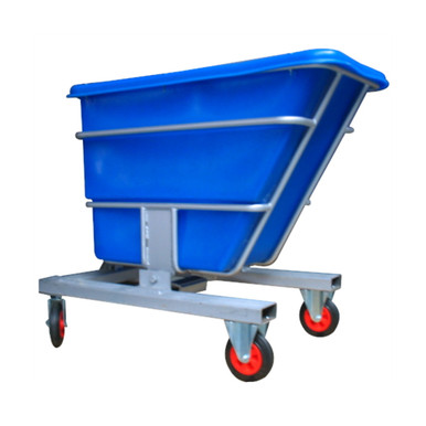 333 Litre Wheeled Crane Forklift Tipping Skip | Roadware
