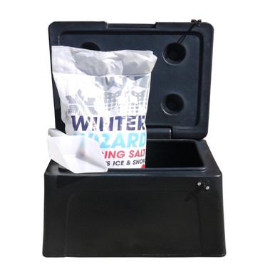 Mini 30 Litre Home Grit Bin Inc Salt & Scoop | Roadware