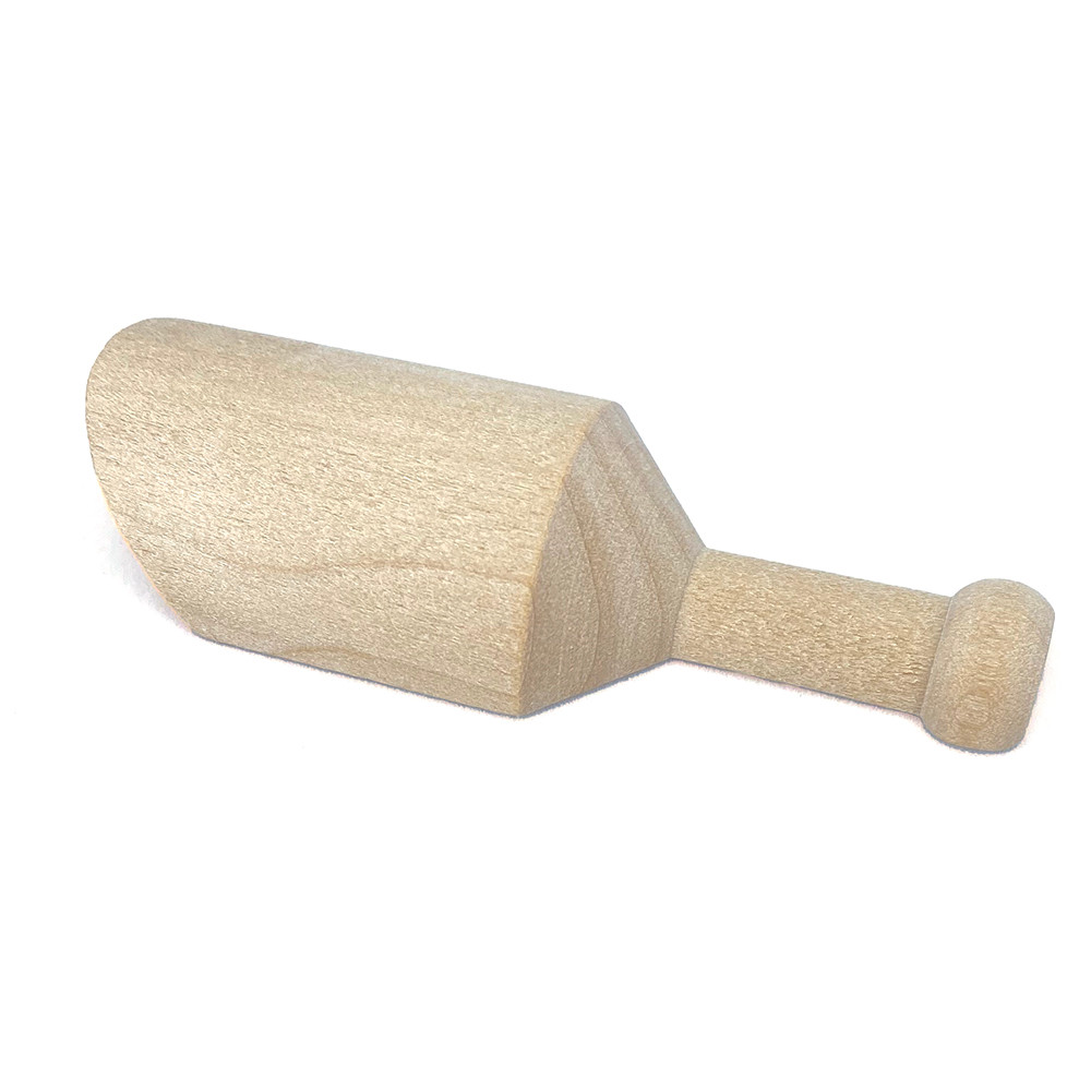 Mini Wooden Scoop