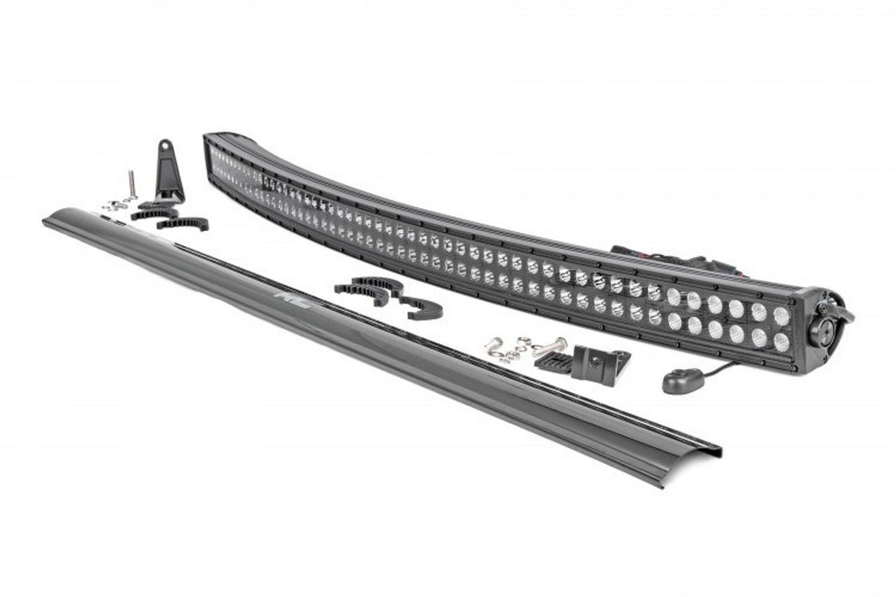 Cfmoto Uforcezforce 50 Dual Row Curved Cree Led Light Bar Black