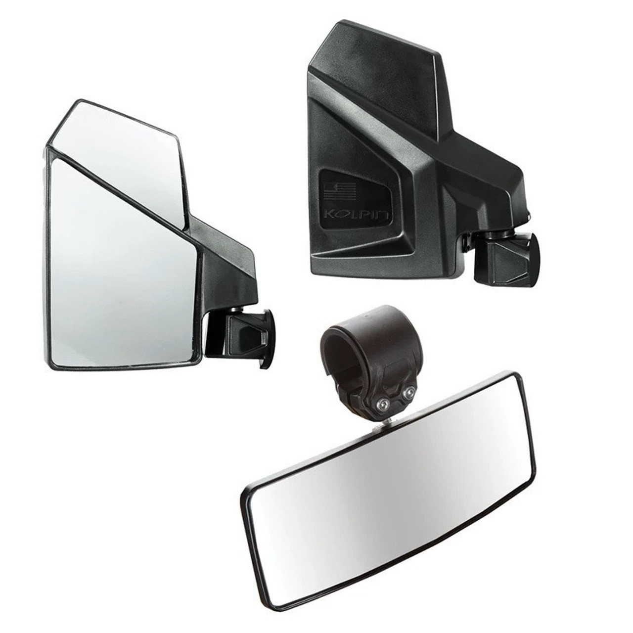 Cfmoto Uforcezforce Utv Side And Rear View Mirror Combo Kit By Kolpin