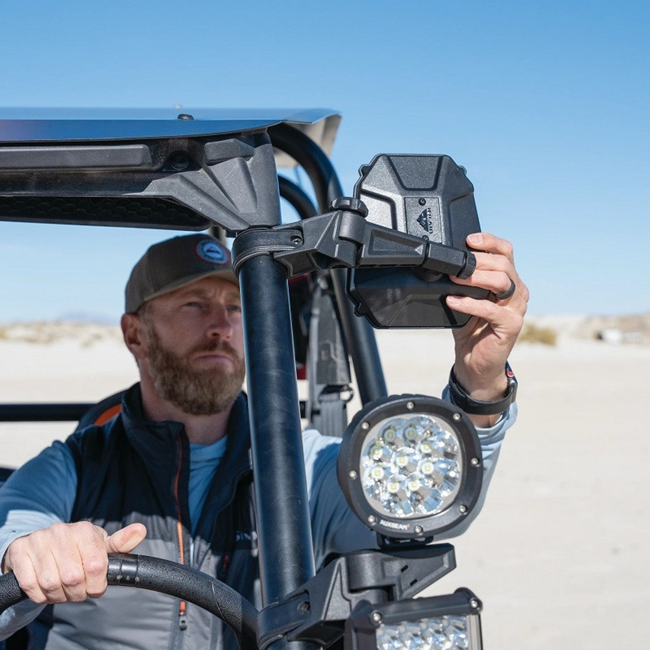 Cfmoto Uforce Zforce Elite Series Dual Breakaway Mirror With Side