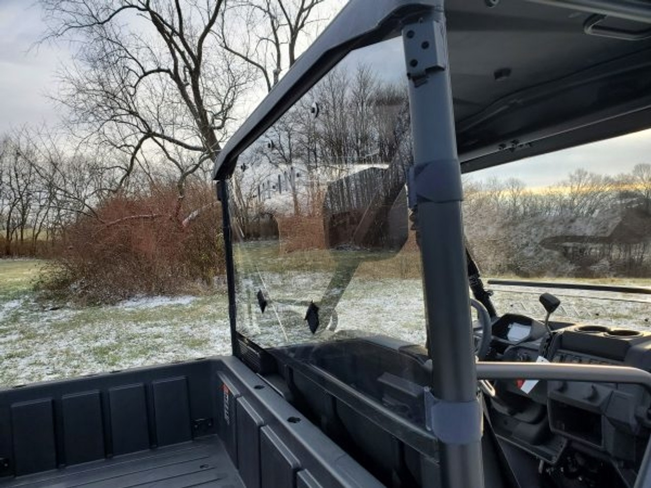 Cfmoto Uforce 600 1 Pc Lexan Back Panel With Vent And Clamp Options By 3