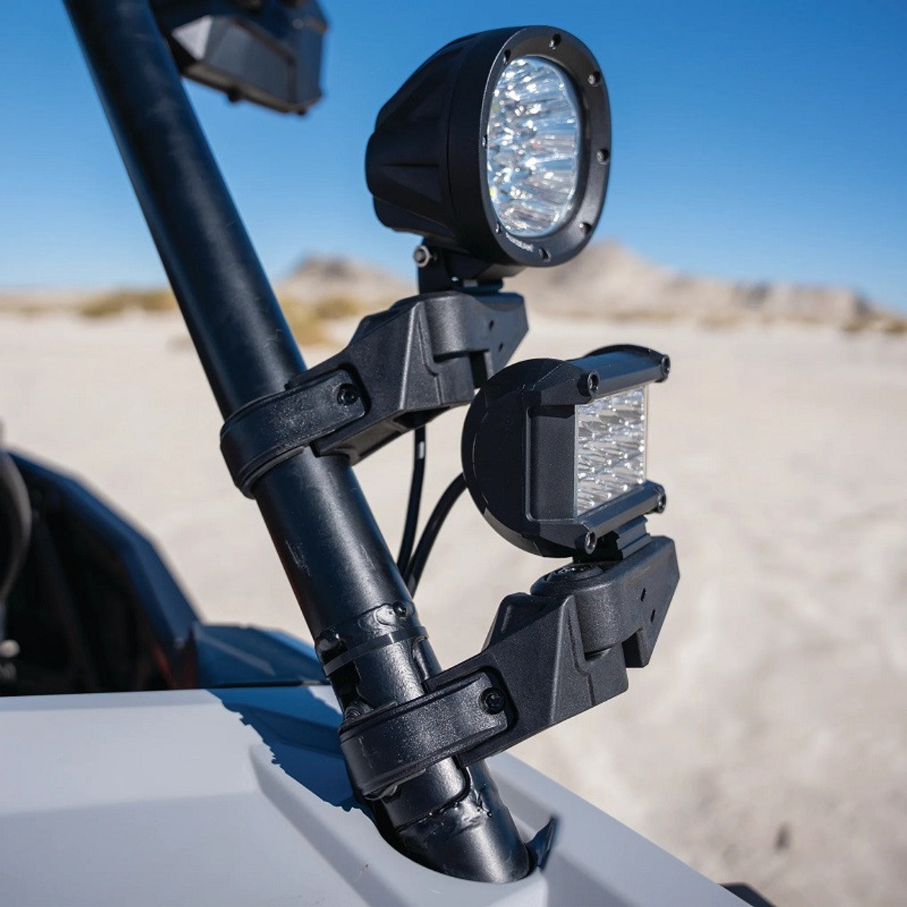 Cfmoto Uforce Zforce Elite Series Cube Light Mount 2 Pack By Atv