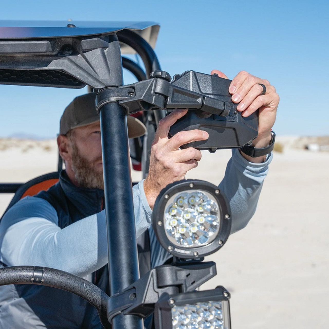 Cfmoto Uforcezforce Elite Series Utv Side Mirror With Dual Axis