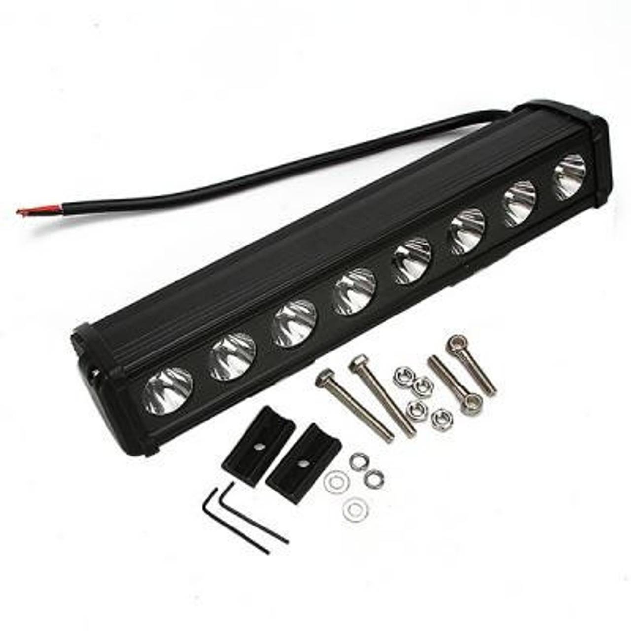 Cfmoto Uforcezforce 15 Led Light Bar Single Row 80 Watt Spot Rogue