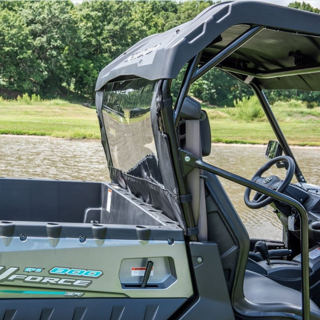 Cfmoto Uforce 800500 Rear Soft Panel By 3 Star Industries Inc Cfmu80 Bck