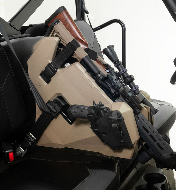 CFMoto UForce/ZForce ICOS In Cab On Seat 2 AR Gun Holder by Seizmik 58 ...