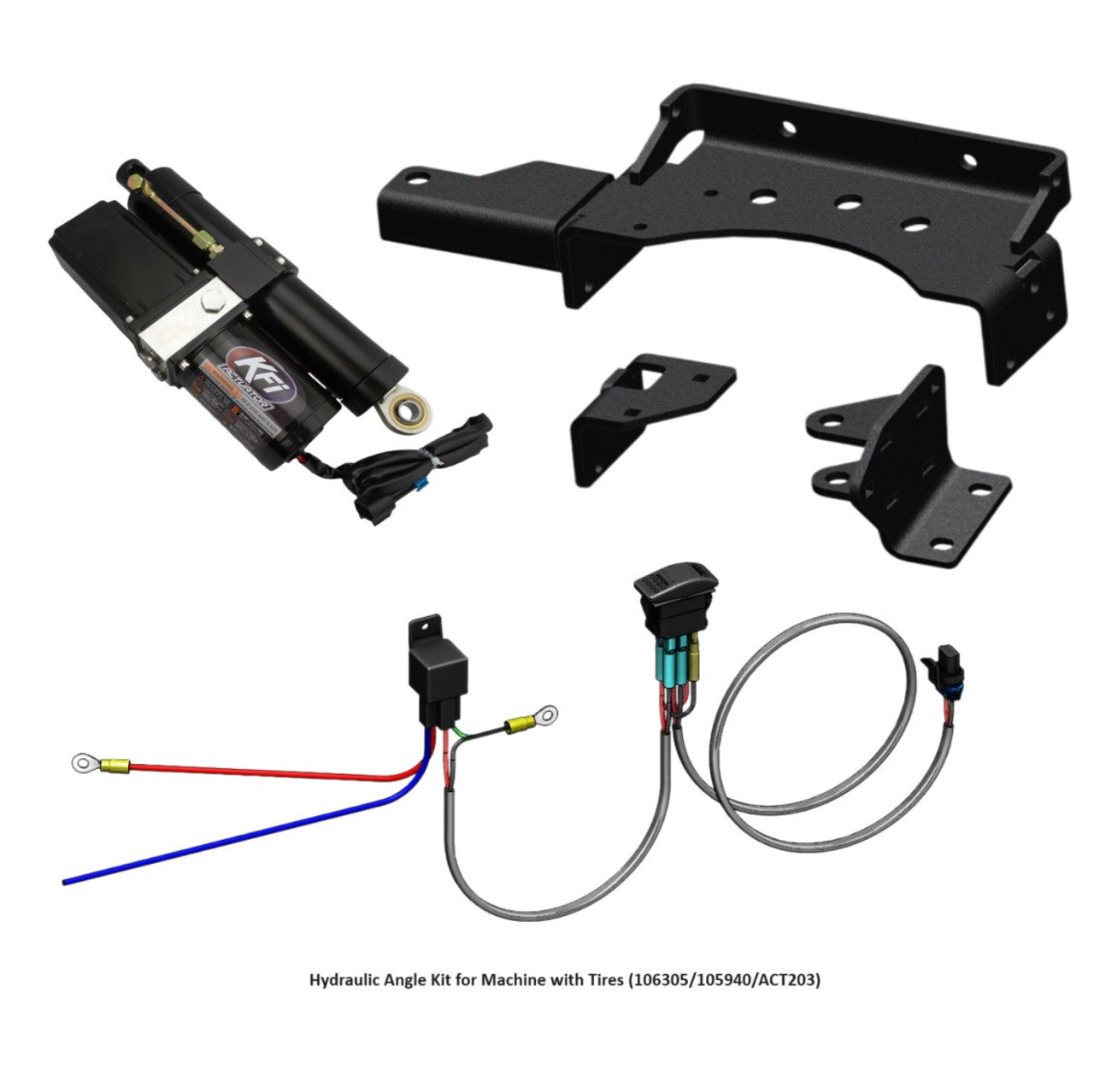 Cfmoto Uforce 1000 Heavy Duty Snow Plow Kit By Kfi Kfi Snwplw Uforce1000
