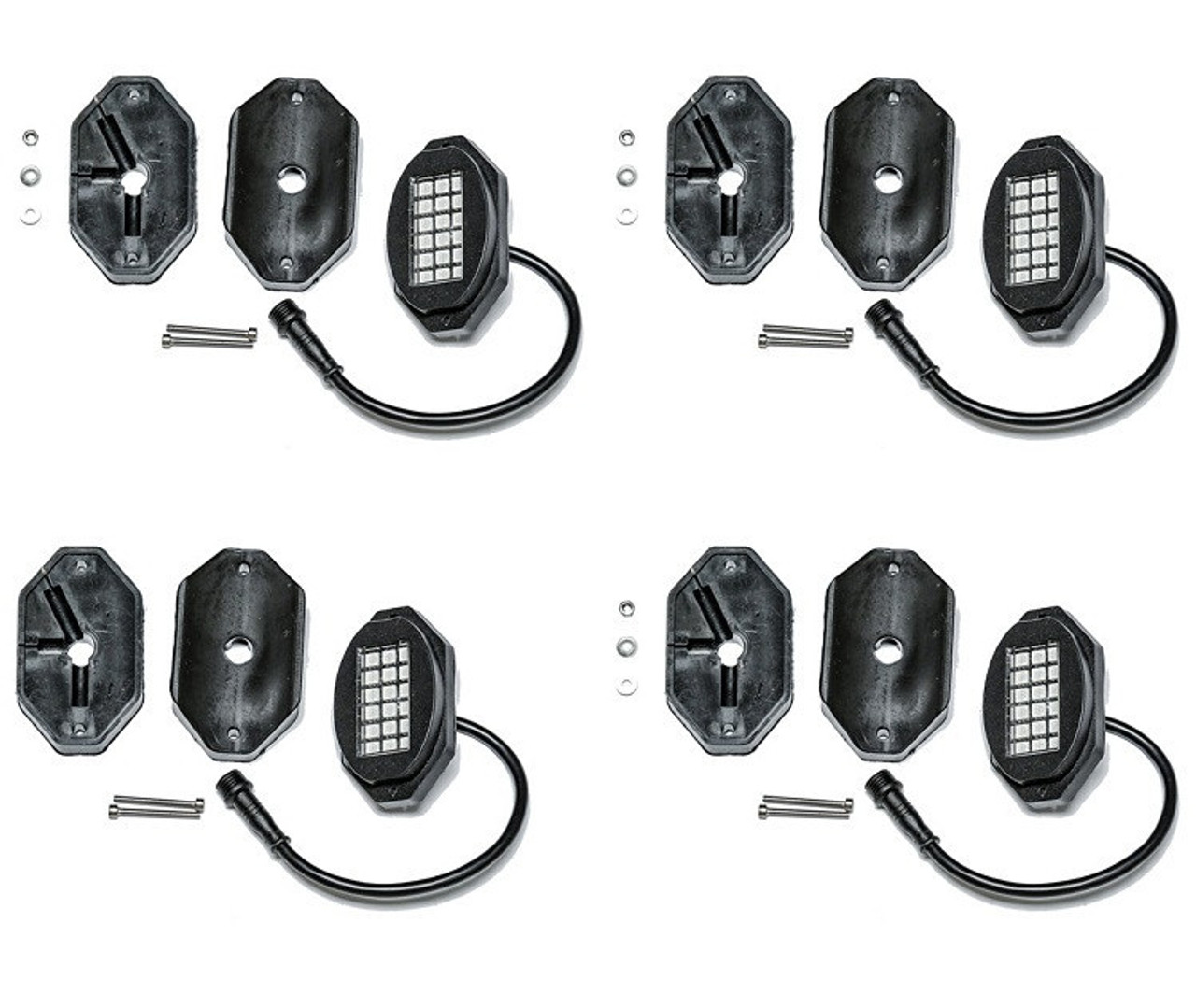 Cfmoto Uforce Zforce 187 Style Rock Lights With Control Harness By