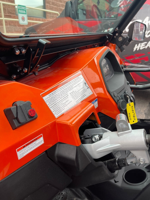 CFMoto ZForce 500 Trail Front Windshield by Dirt Warriors Accessories ...