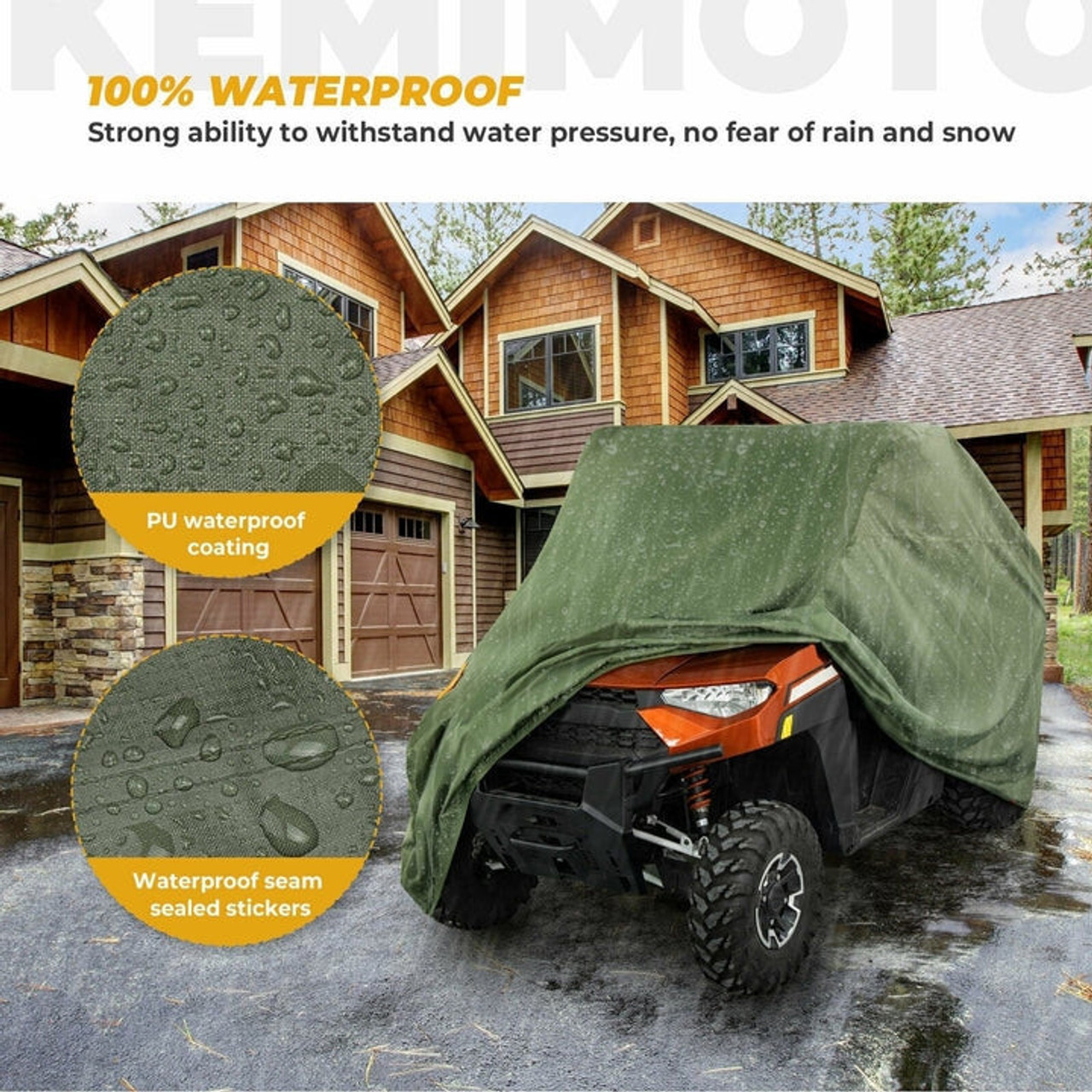 Protect Your Cfmoto Utv With Kemimotos Heavy Duty Storage Cover