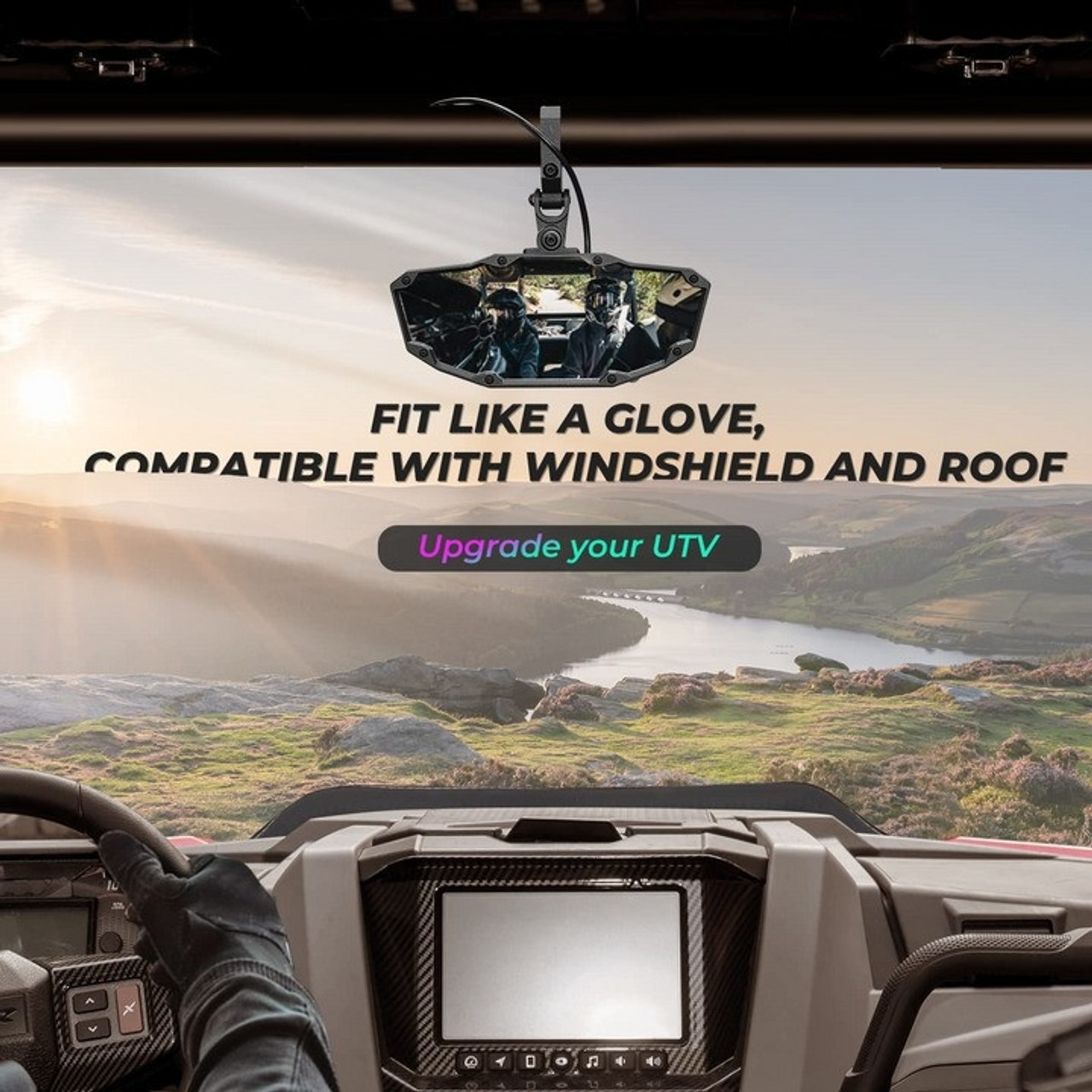Enhance Visibility With Cfmoto Zforce Rear View Mirror Bluetooth