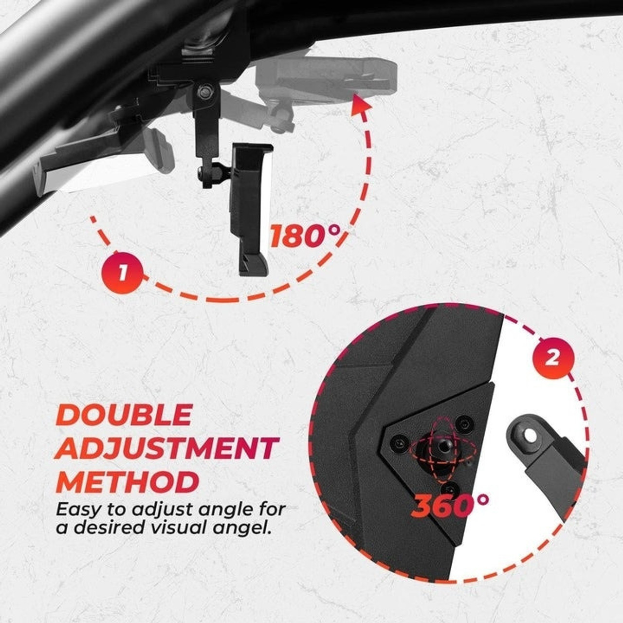 Enhance Safety And Visibility With Kemimotos Cfmoto Zforce Rearview Mirror